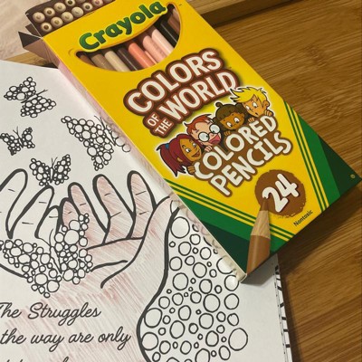 Crayola 24ct Colors Of The World Colored Pencils : Target