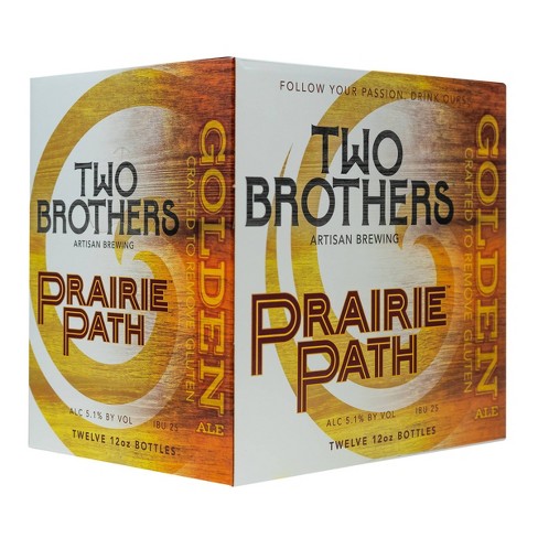 Two Brothers Prairie Path Golden Ale Beer - 12pk/12 fl oz Bottles : Target