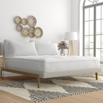 Ultra Soft Mattress Topper, 3" Overfilled Down Alternative Pad - Becky ...