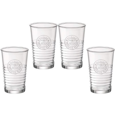 Bormioli Rocco Officina1825 Cooler Drinking Glass, 6-piece, 16 Oz ...