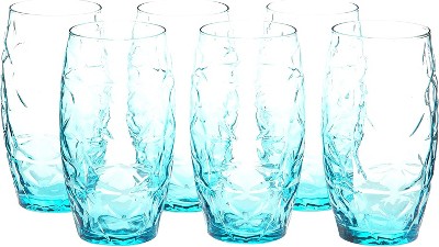 Bormioli Rocco 16.25 Oz. Rock Bar Cooler Stackable Drink Glass, 6-piece ...