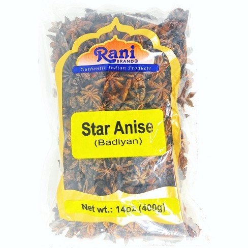 Star Anise Seeds (badian Khatai) - 14oz (400g) - Rani Brand Authentic ...