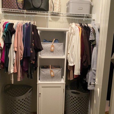 Wood Linen Tower - Threshold™ : Target