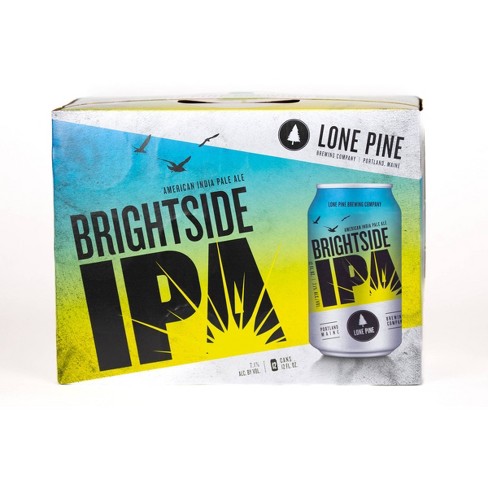 Lone Pine Brewing Company Brightside Ipa - 12pk/12 Fl Oz Cans : Target