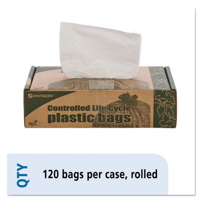 Plasticplace 32-33 Gallon Trash Bags, Green (100 Count) : Target