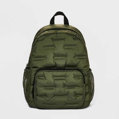 7am Enfant Kids' 14" Dino Puffer Backpack - Violet : Target