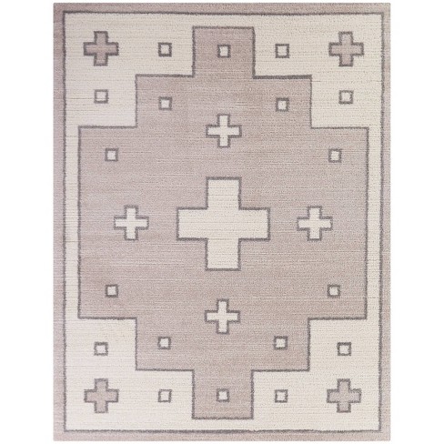 Mina Geometric Kids' Area Rug Gray - Balta Rugs : Target