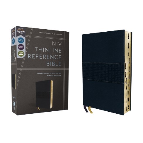 Niv, Thinline Reference Bible (deep Study At A Portable Size ...