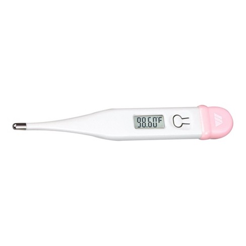 Mabis Basal Oral Digital Thermometer Stick Lcd Display 15 639 000 1 Each Target