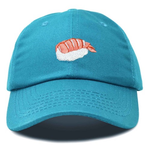 Dalix Shrimp Nigiri Embroidered Sushi Cotton Dad Hat Baseball Cap ...