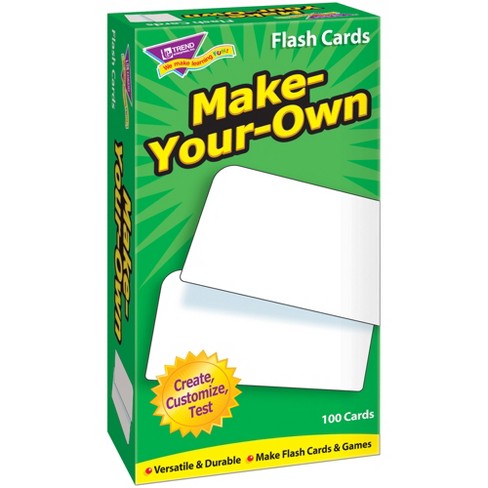 Trend Make-your-own Skill Drill Flash Cards : Target