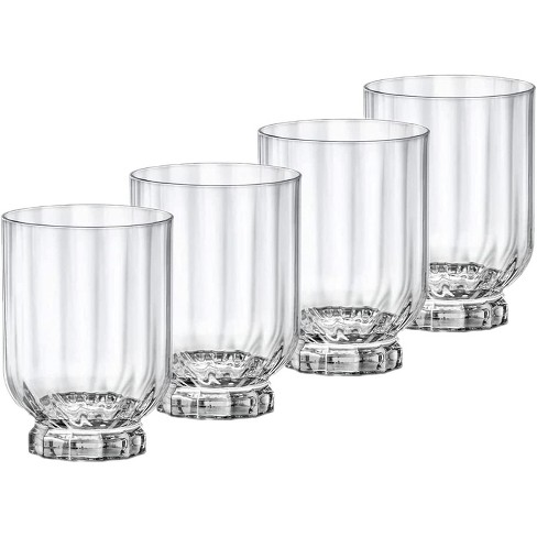 Bormioli Rocco Florian 4-piece Double Old Fashioned Whisky Glasses, 12. ...