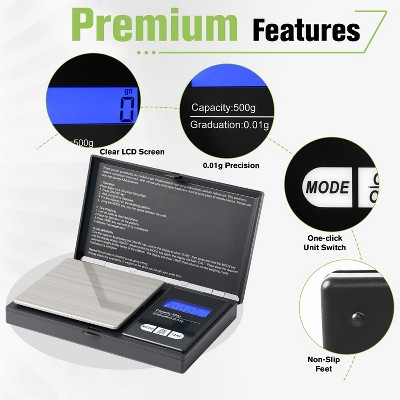 Garnen Gram Scale Digital 500g/0.01g Precision, Jewelry Scale Digital ...