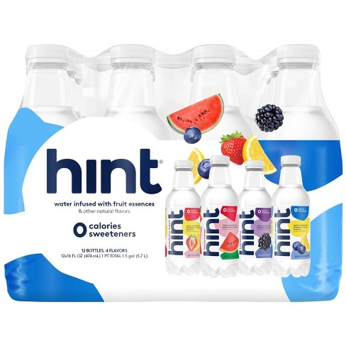 Hint White Variety Pack - 12pk/16 Fl Oz Bottles : Target