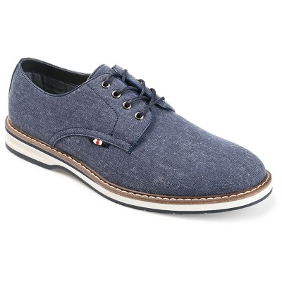 Vance Co. Ammon Textile Casual Dress Shoe Blue 8 : Target