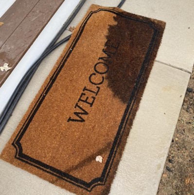 1'10"x3'11" Welcome Estate Doormat - Threshold™ : Target
