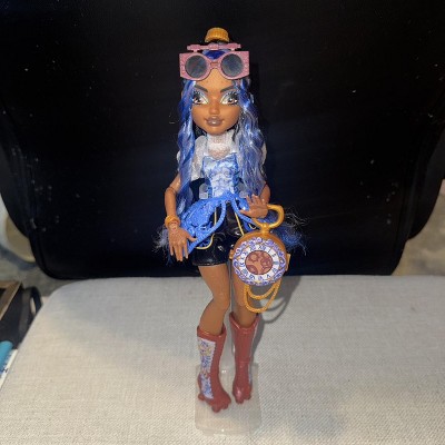 Monster High Robecca Steam Fashion Doll with Blue Blouse and Rocket ...