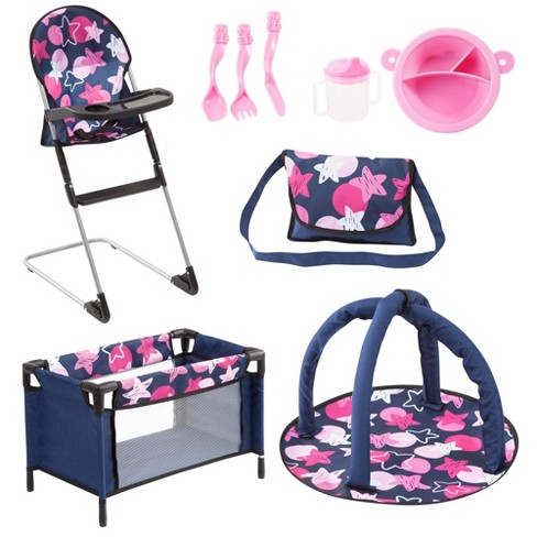 Bayer Travel Bed Doll Accessory Set 9 In 1 : Target
