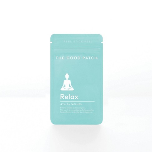 The Good Patch Relax Plant-based Vegan Wellness Patch - 4ct : Target