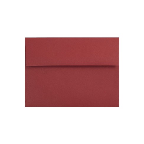 Jam Paper A7 Invitation Envelopes 5.25 X 7.25 Dark Red Bulk 250/box ...