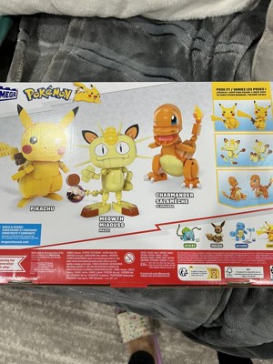 Mega Pokemon Building Kit, Kanto Region Trio With 3 Action Figures ...