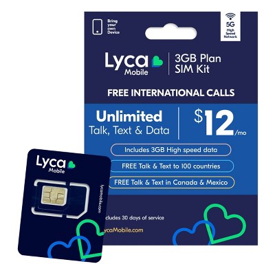 Boost Mobile Sim Kit (3gb) Data 3-month : Target