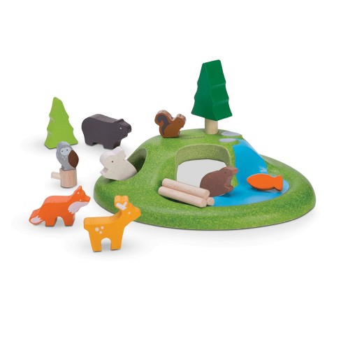 Plantoys| Animal Wooden Figure Set : Target