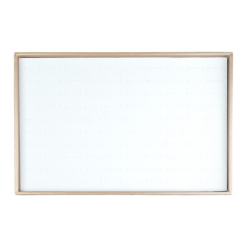 Unique Bargains Pu Leather Jewelry Organizer Tray With Removable ...