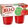 Jell-o Original Strawberry Jello Cups Gelatin Snack - 13.5oz/4ct : Target