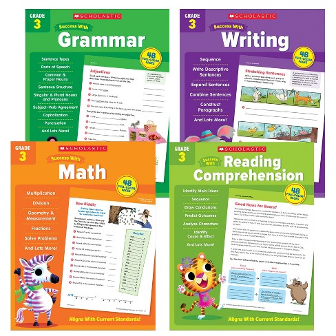 Scholastic Teaching Solutions Scholastic Third Grade Success Workbooks ...