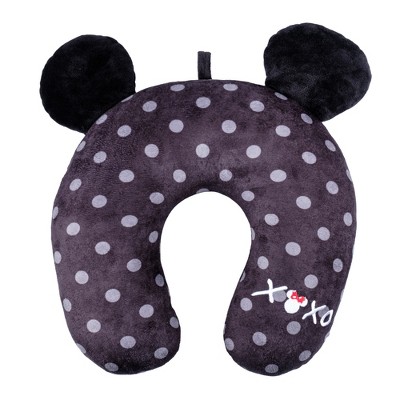 Ful Disney Minnie Mouse Polka Dot Xoxo Travel Neck Pillow : Target
