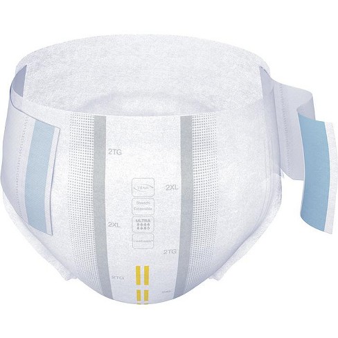 Tena Proskin Stretch Ultra Incontinence Briefs, Heavy Absorbency ...