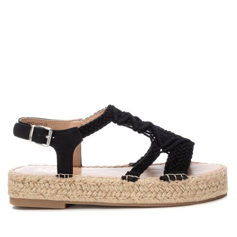 Xti Women's Flat Sandals , Black, 6 : Target