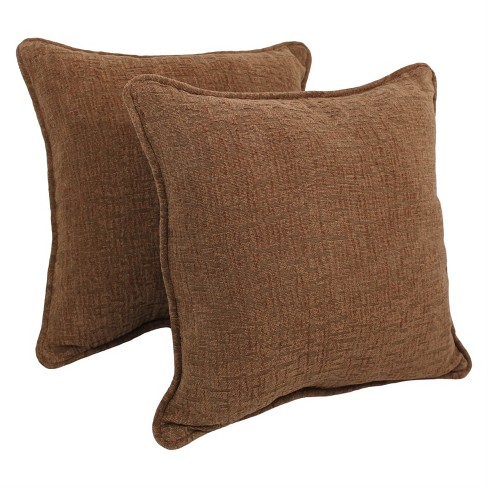 Blazing Needles Indoor Throw Pillows Toffee : Target