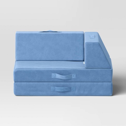 Kids' Modular Seating Solids Sofas Tonal Blue - Pillowfort ...