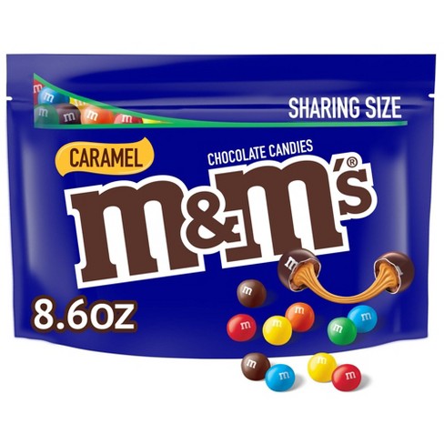 M&m's Sharing Size Caramel Chocolate Candy - Sharing Size - 9.05oz : Target