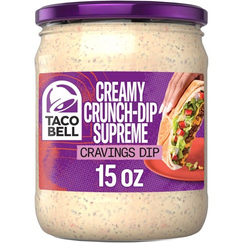 Taco Bell Crunchwrap Dip - 15oz : Target