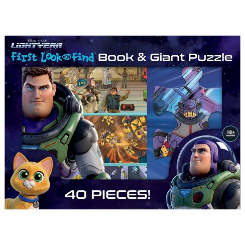 Disney Lightyear My First Look And Find Book And Giant Puzzle Box Set ...
