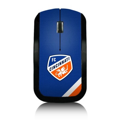 Keyscaper Fc Cincinnati Diagonal Stripe Wireless Mouse : Target