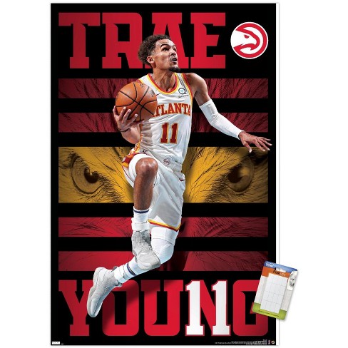 Trends International Nba Atlanta Hawks - Trae Young 20 Unframed Wall ...