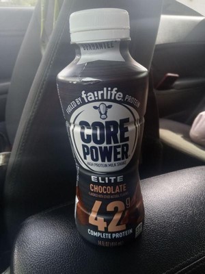 Core Power Elite Chocolate 42g Protein Shake - 14 Fl Oz Bottle : Target