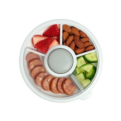 Gobe Kids' Small Snack Spinner Slide Baby And Toddler Food Storage ...