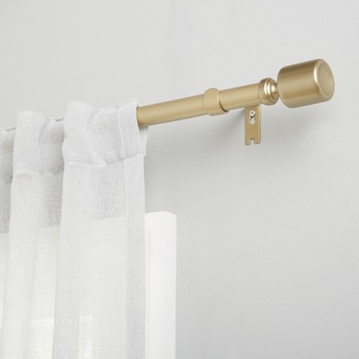 Exclusive Home Silver Aged Sphere 1" Curtain Rod And Coordinating ...