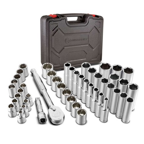 Powerbuilt 47 Piece 3/8 Inch Drive Mechanic's Tool Set : Target