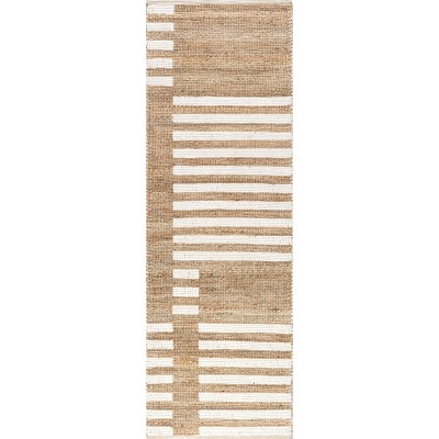 Emily Henderson X Rugs Usa - Oberlin Striped Jute Indoor Area Rug ...