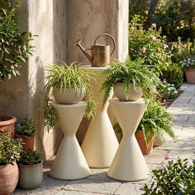 Christopher Knight Home Gelos 3 Piece Modern Lightweight Concrete ...