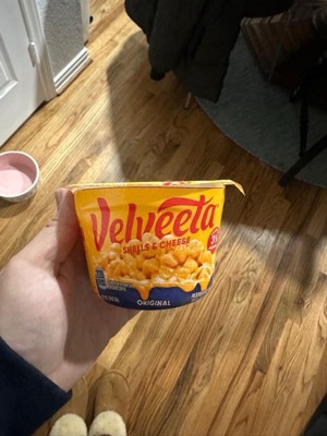 Velveeta Shells & Cheese Original Mac And Cheese Cups Easy Microwavable ...