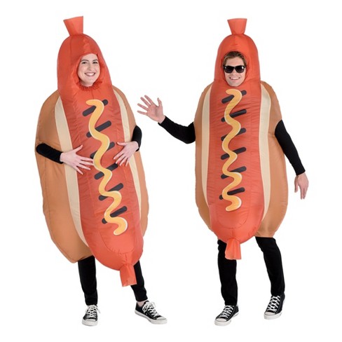 Amscan Inflatable Hot Dog Adult Costume | One Size : Target