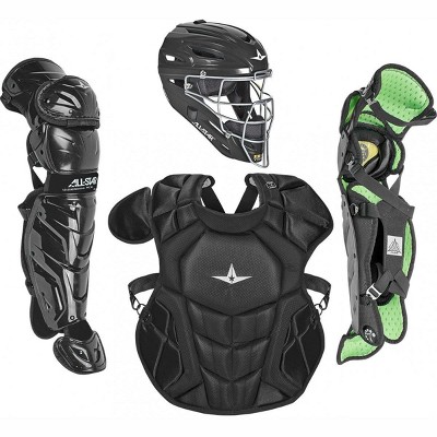 All Star Afx Fastpitch Catching Kit Lg White | Black : Target