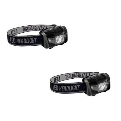 Link Bright Led Headlamp Flashlight 4 Modes Adjustable Strap Great For ...